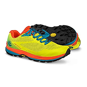 Topo Athletic Men's MT-4 Comfortable Lightweight 3MM Drop Trail Running Shoes, Athletic Shoes for Trail Running, Electric/Orange, Size 8.5