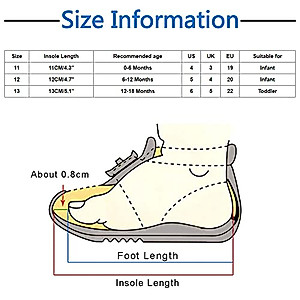 Infant Toddle Footwear Winter Toddler Shoes Soft Bottom Indoor Non Slip Fleece Warm Floor Socks Shoes Boys Casual Boots Size 4 (Watermelon Red, 0-6 Months)