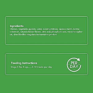 Get Naked 1 Pouch Puppy Health Soft Dog Treats, 6 Oz, Brown (201578)