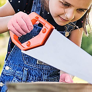 Evridwear Cut Resistant Gloves for Kids 7-9 Years, Level 5 Protection Cutting Gloves Food Grade for Cooking, Whittling, Wood Carving, Gardening and DIY