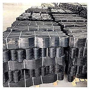 ZHOUHONG Geo Grid Ground Grid, Geo Cell Grid 2 Inch Thick, Gravel Grid HDPE Material, Ground Stabilization Grid 1885 LBS Per Sq, Tensile Strength Gravel Ground Grid for Slope Driveways, Garden