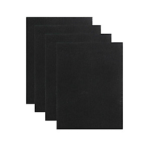 LifeSupplyUSA True HEPA + 4 Carbon Replacement Filters Compatible with Winix 115115 Size 21 and Plasma Wave WAC5300, WAC5500, WAC6300, 5000, 5000b, 5300, 5500, 6300 & 9000 (3-Pack)