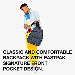 Eastpak - Padded Pak'r Backpack - Bag for School, Travel, Work, or Bookbag - Crafty Jeans