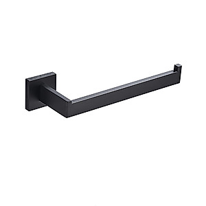 Bathroom Hardware Black Robe Hook Towel Rail Bar Rack Shelf Hanger Tissue Toilet Roll Paper Holder Wall Bathroom Accessories,1 Towel Rail