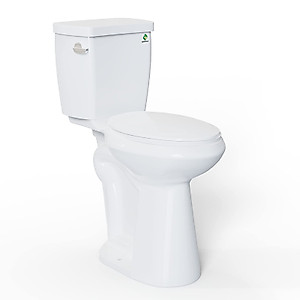 SUPERFLO 21" High Toilets Tall Elongated Toilet, S-trap & 12" Rough in Toilet, Bathroom Toilet Bowl & Single Flush Tank for Seniors, Disabled & Tall Person