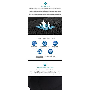 LESTE Men's 3D Padded Recumbent Bike Tights Lightweight Cycling Pants Penis Cover Pad Leggings, SkinWrap PRO+ 9 Black