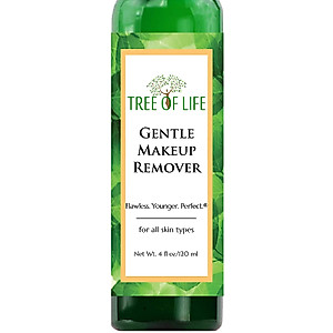 Tree of Life Gentle Makeup Remover for Face and Eye Area, 4 Fl Oz