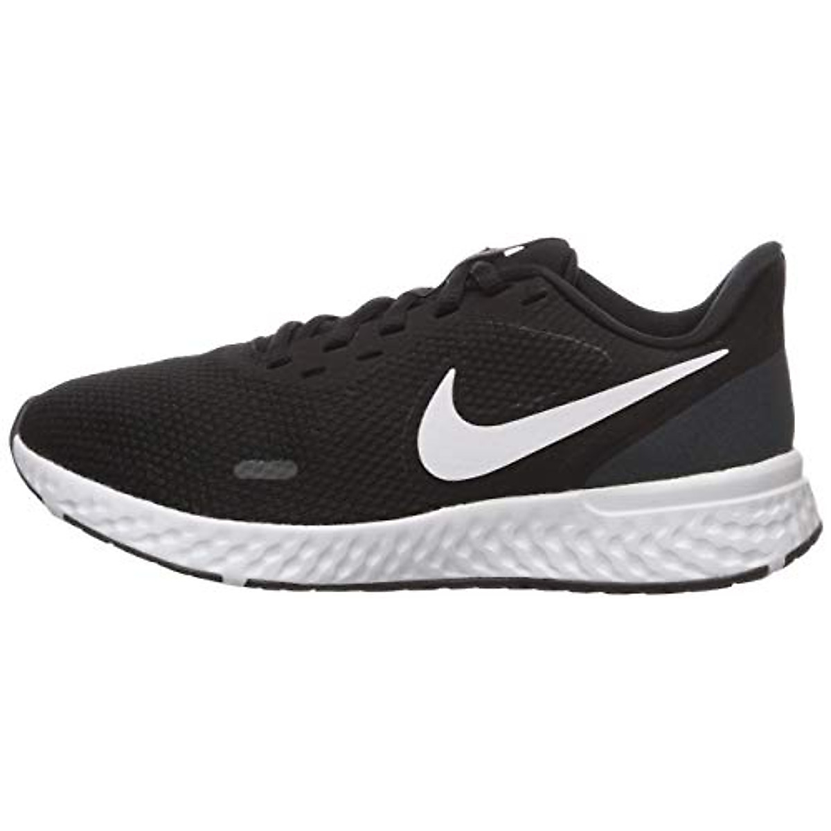 Nike Women's Revolution 5 Running Shoe, Black/White-Anthracite, 6.5 Wide US