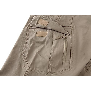 Tactical Pants Mens Multi Pockets Cargo Pants Military Combat Cotton Pant Hike Pants Dark Gray 4XL