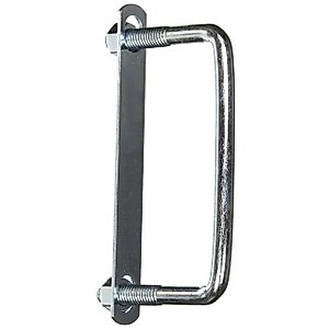 MINTCRAFT LR354 Zinc Square U Bolt, Number-673, 3/8x4x3-Inch