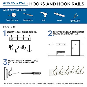 Franklin Brass Pilltop Hook, Satin Nickel, 1 pack