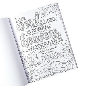 Promises to Bless Your Heart Inspirational Coloring Book for Adults and Teens with Scripture