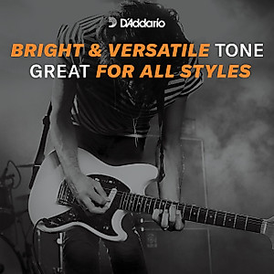 D'Addario Guitar Strings - XL Nickel Electric Guitar Strings - EXL110-10P - Perfect Intonation, Consistent Feel, Reliable Durability - For 6 String Guitars - 10-46 Regular Light, 10-Pack