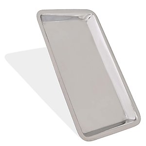 AAProTools Dental Scalers Tray Plain Dish Veterinary Tools Lab Stainless Steel 8 Inch