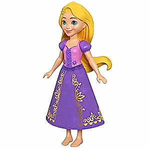 Disney Princess Rapunzel Small Doll and Maximus Horse with Saddle, from Disney Movie Tangled