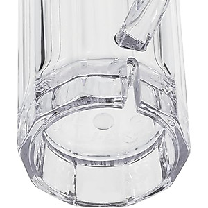 Carlisle FoodService Products 4396507 Lexington Plastic bar Mug, Polycarbonate, Clear, 16 Ounce