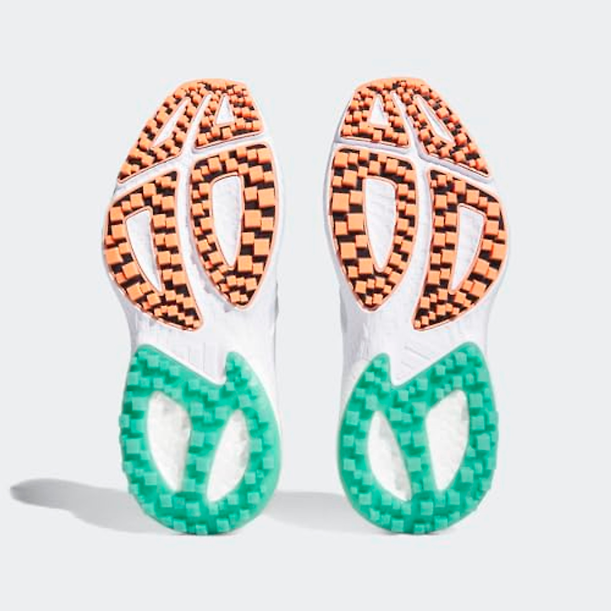 adidas Men's Solarmotion Spikeless BOA Golf Shoes, Footwear White/Core Black/Court Green, 9.5