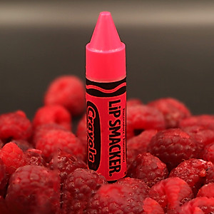 Lip Smacker Crayola Lip Balm Party Pack 8 Count, Cotton Candy, Orange, Sherbert, Watermelon, Berry, Apple, Banana