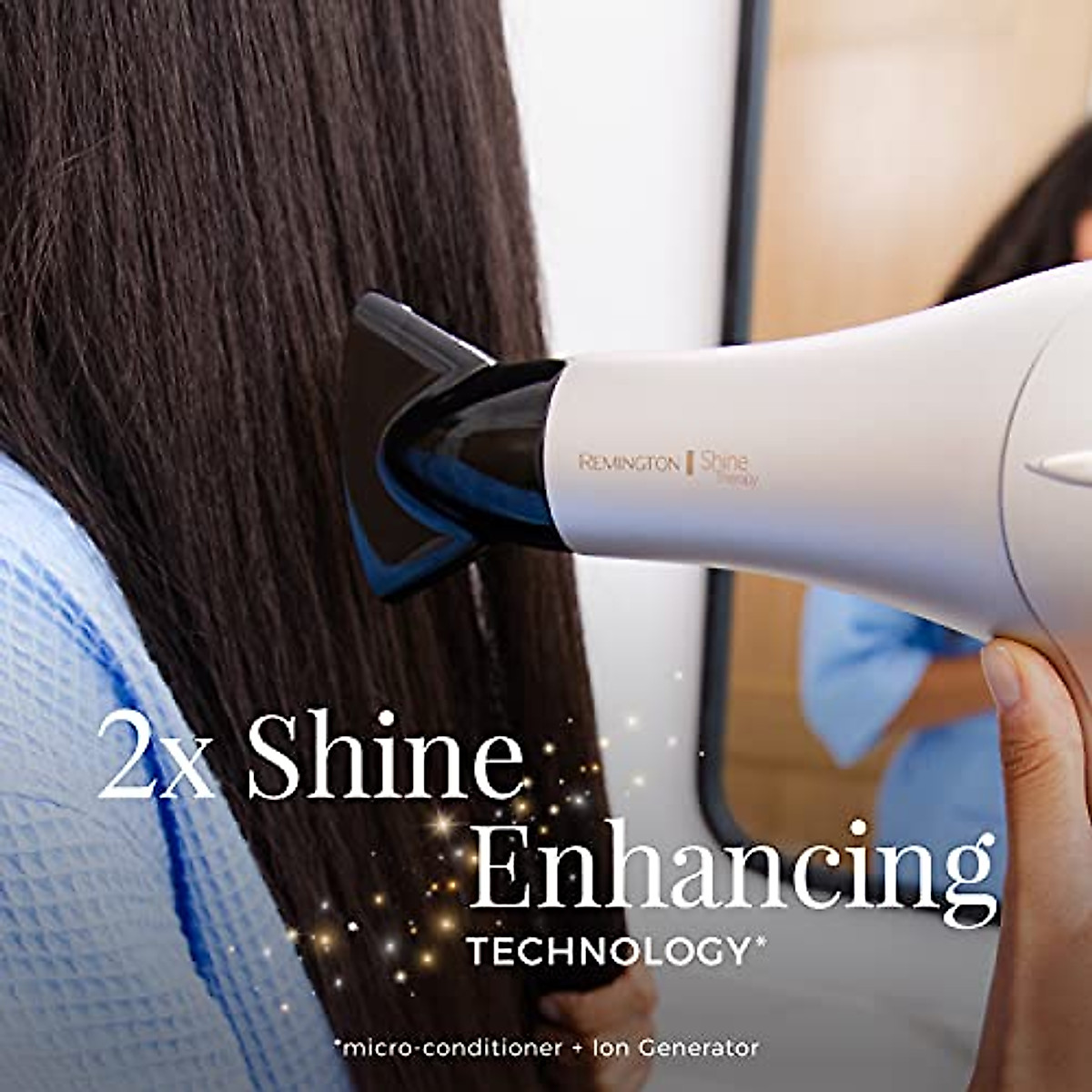 REMINGTON Shine Therapy Argan Oil & Keratin Hair Dryer / Blow Dryer