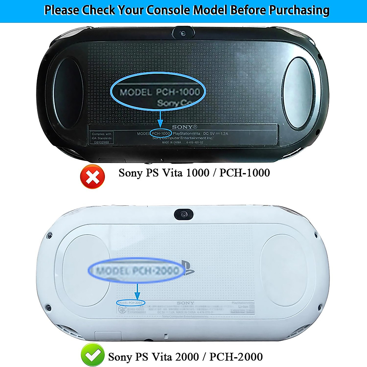 OSTENT Colorful Aluminum Metal Skin Protective Cover Case for Sony PS Vita PSV PCH-2000 - Color Blue