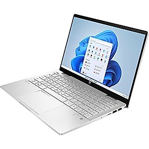HP 2022 Newest Pavilion x360 2-in-1 Laptop, 12th gen Intel 10-Core i5-1235U, 14" FHD Touchscreen, 8GB DDR4 RAM, 256GB PCIe SSD, Backlit KB, Fingerprint Reader, Windows 11, broag 64GB Flash Stylus