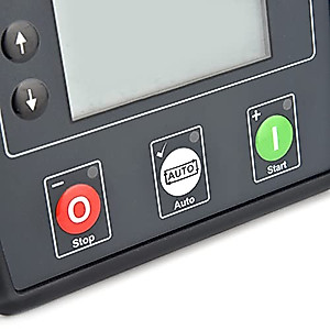 Diesel Generator Control Panel, Self-Starting Genset Controller Alarm Indication DSE4520 for 3-Phase Mains Detection for EFI Engine