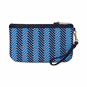 Lauren Ralph Lauren Boswell Large Wristlet Cyan/Marine