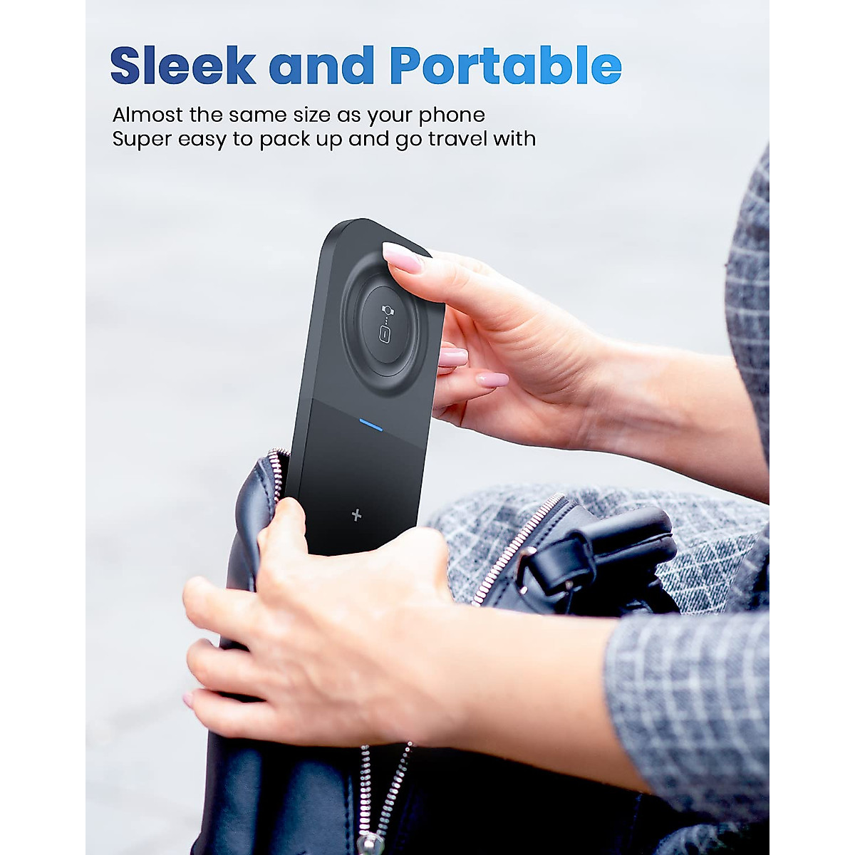 Dual Wireless Charger for Samsung Galaxy Watch and Phone, Duo Charging Pad for Galaxy Watch 4/3,Active 2/1,Gear S4/S3, S21/S20/S10/S9/S8/Note 20/10/9, Charging Station for Galaxy Buds 2/+/Pro/Live