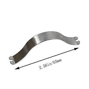 JCBIZ 30pcs Spring Clips 85x9mm Photo Frame Hardware Accessories Picture Frame Spring Retaining Clips