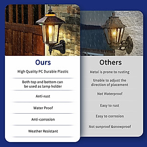 Dibaful 2 Pack Solar Sconce Lights Outdoor, Retro Style IP65 Waterproof Motion Sensor Solar Wall Lights, Wireless 3500k Three Induction Lighting Mode Outdoor Wall Lantern for Garden,Shed,Porch