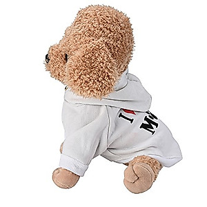 Extra Small Chihuahua Clothes Cotton Puppy Fashion Small Costume Dog T-Shirt Blend Pet Clothes Dog Sweater Dress Warm