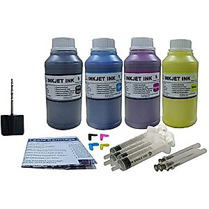 ND 4x250ml Pigment Refill Ink for HP 962 OfficeJet Pro 9010, 9015, 9016, 9018, 9020, 9025 and Premier Pro 9012