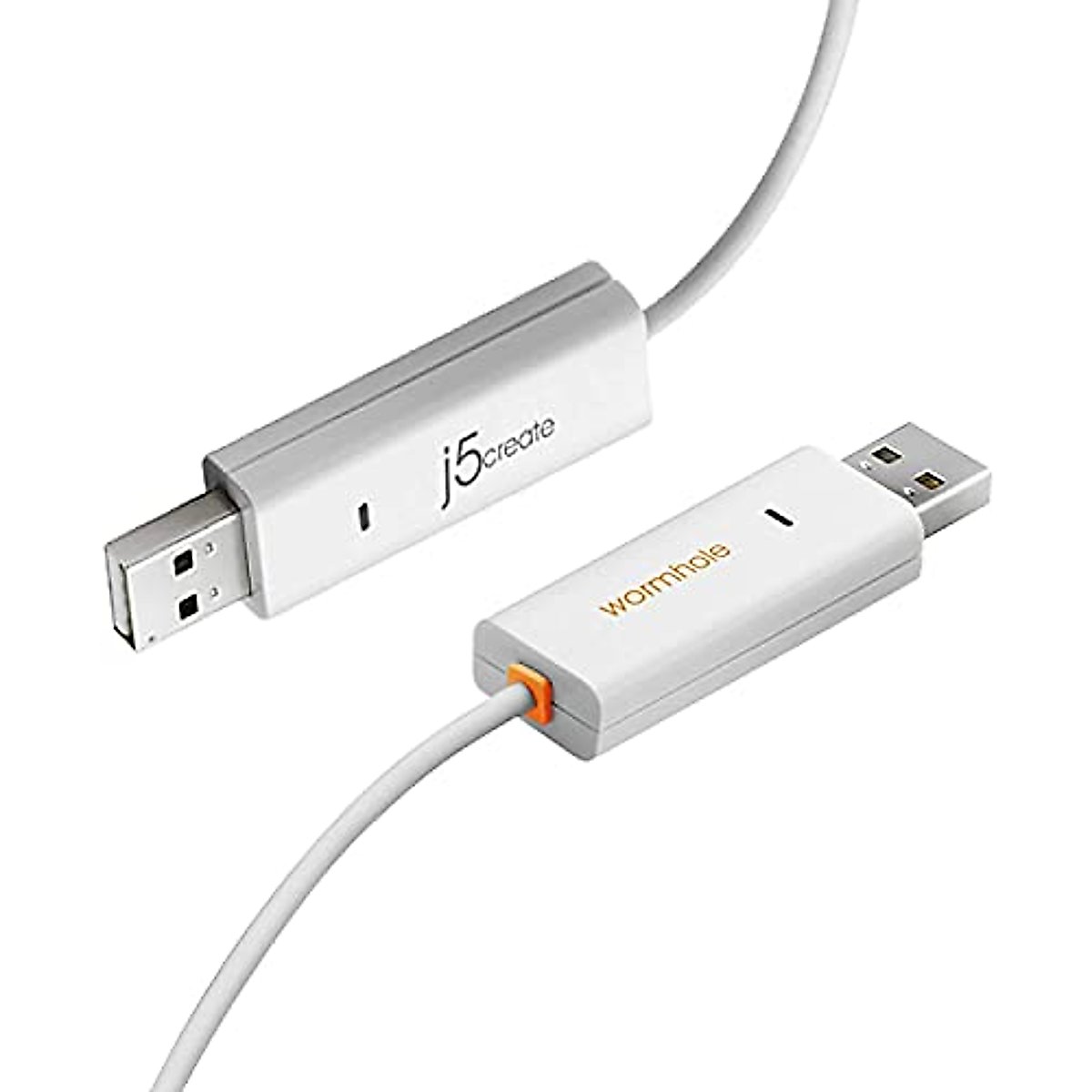 j5create JUC400 Data, Keyboard, and Mouse Sharing/Transfer USB Cable Transfer Data Between Mac and Windows [Wormhole Switch]