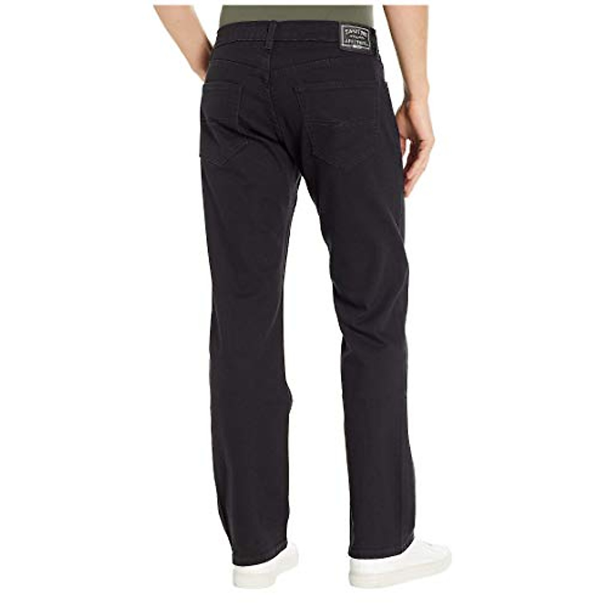 Levi Strauss Signature Gold Men Relaxed Fit Flex Jeans (Available in Big & Tall), Gothic, 36W x 32L