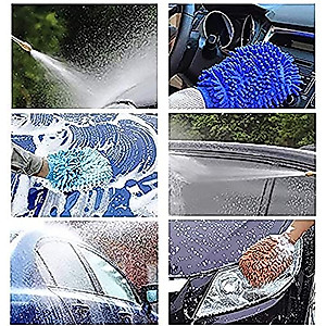 NC 2021 Upgrade Extendable Hydro Jet Washer High Pressure Power Washer Wand Water Hose with Nozzle Auto Watering Sprayer Flexible Garden Watering Sprayer for Car Wash and Window Washing