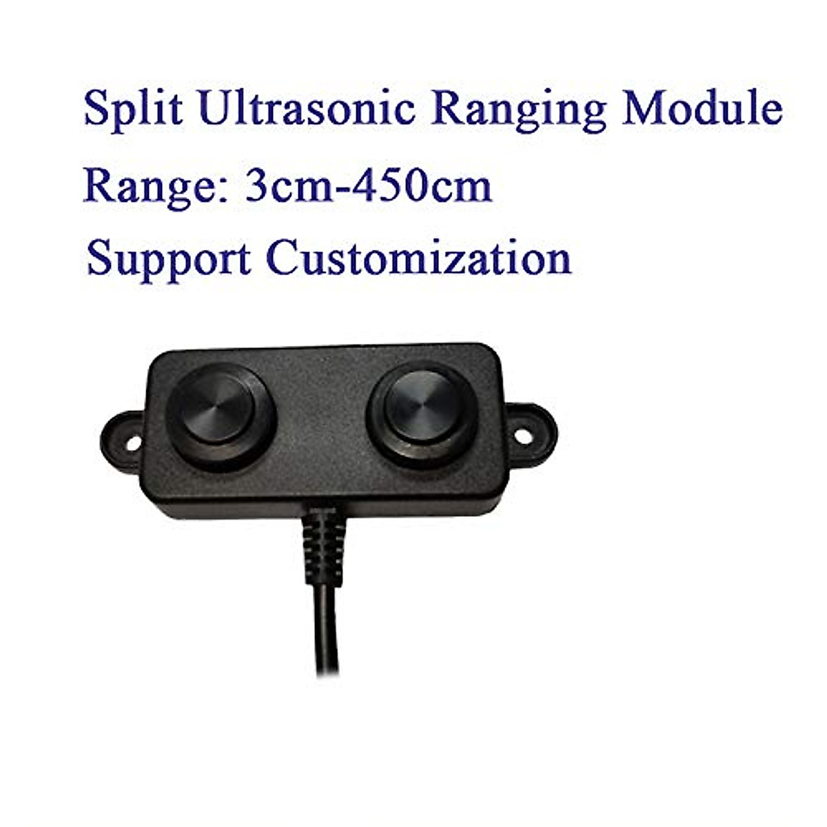 Taidacent Waterproof Ultra-Precision Ultrasonic Sensor Presence and Detection Parking Occupancy Sensor Vehicle Presence Detector Ultrasonic Range Detector in Outdoor (PWM)