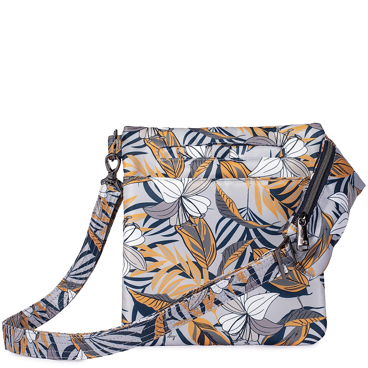 Lug Skipper SE Shoulder Pouch, Lily Grey