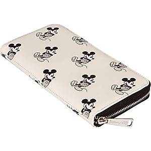 Loungefly Disney Mickey Mouse Faux Leather Wallet - Bi-Fold & Zip Around
