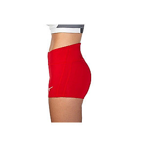Mizuno Women's Apex 2.5" Inseam Volleyball Short, Red, Medium