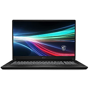 EXCaliberPC 2021 MSI Creator 17 B11UE-471 (i7-11800H, 16GB RAM, 512GB NVMe SSD, RTX 3060 6GB, 17.3" 4K UHD, Windows 10) Content Creation Laptop