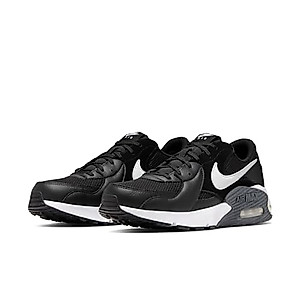 Nike Men's Air Max Excee Shoes Sneaker, Black/White-Dark Grey, 9.5