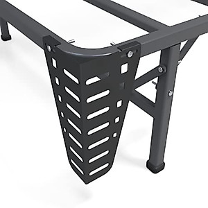 2 PCS Headboard Brackets for Metal Bed Frame,Adjustable Footboard Brackets Attach Headboard to Bed Frame,Compatible with 14,16,18inches Headboards