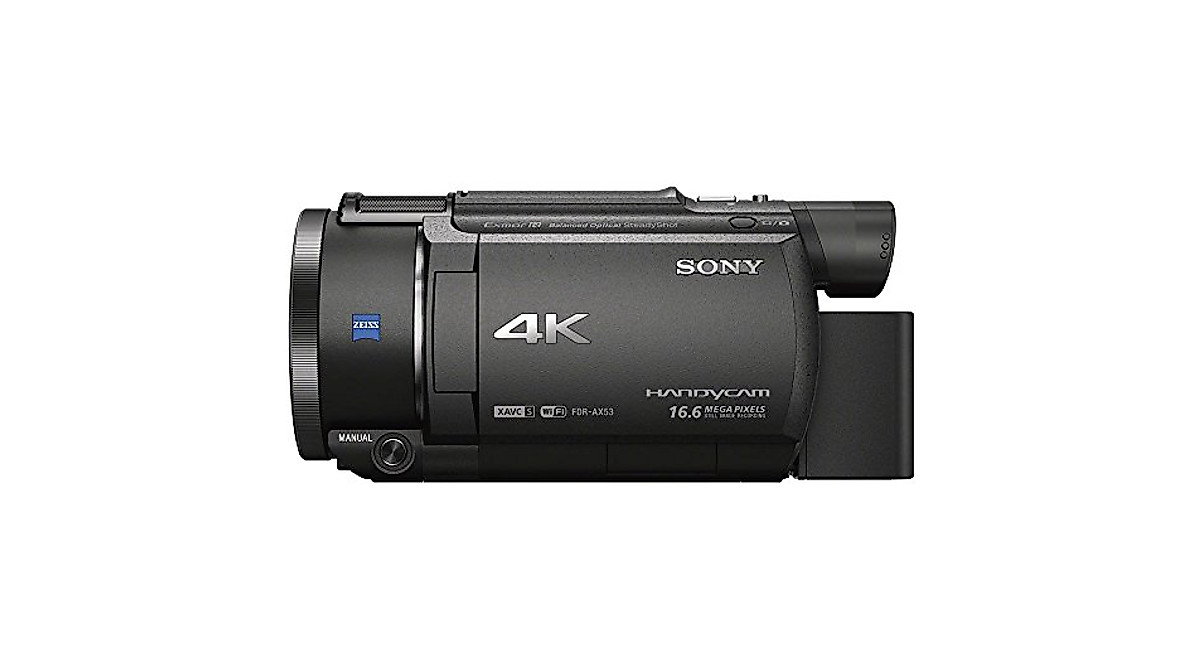 Sony FDR-AX53 4K Ultra HD Camcorder with Vlogging Bundle | Professional ...