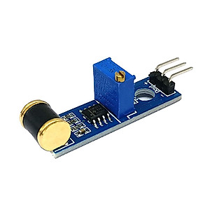 HiLetgo 2pcs 801S Vibration Sensor Module Vibration Model Analog Output Adjustable Sensitivity