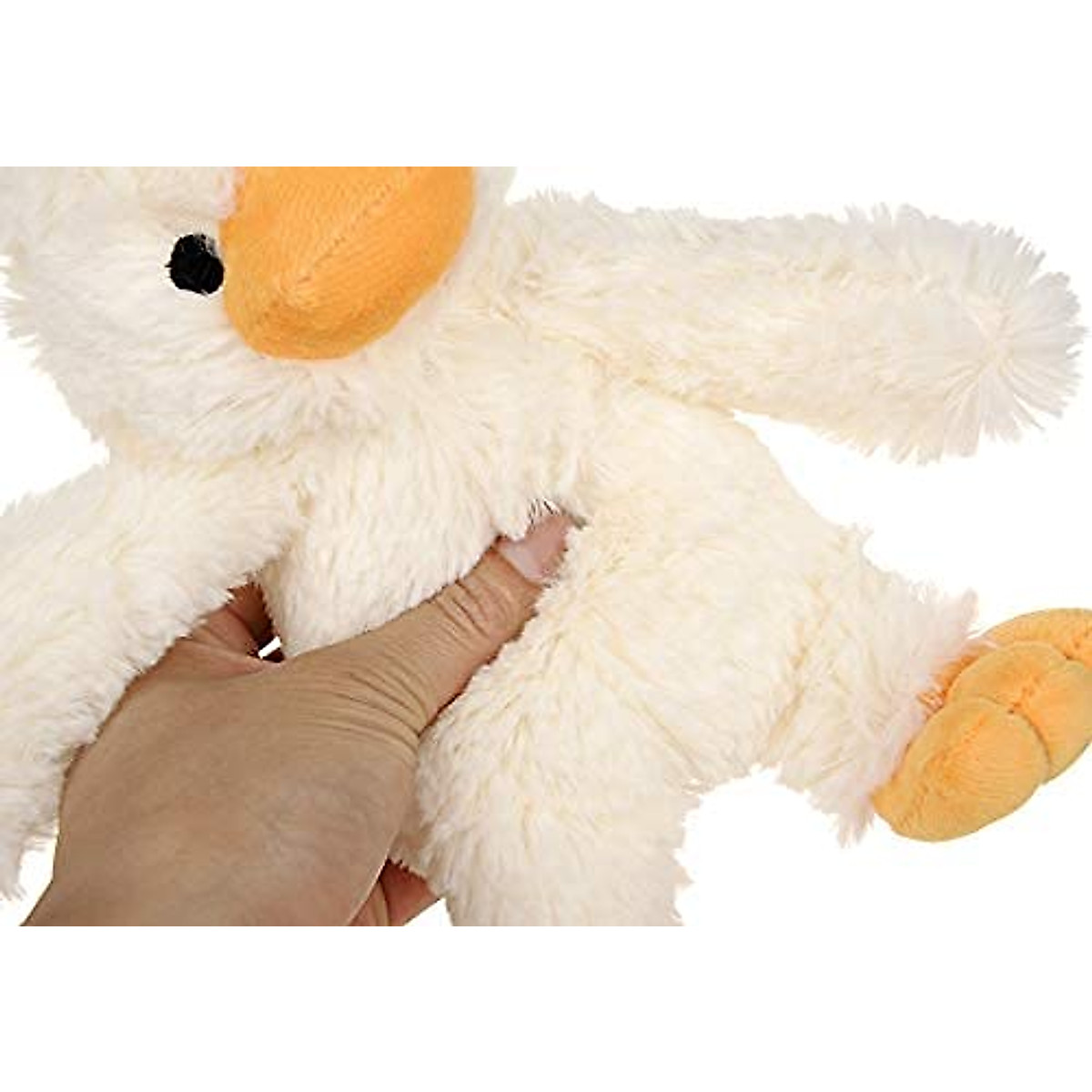HOOPET Plush Duck Dog Toy - Large Squeaky Soft Pillow Snuggle Cuddle Puppy Toy for Big, Medium & Small Breed Dogs