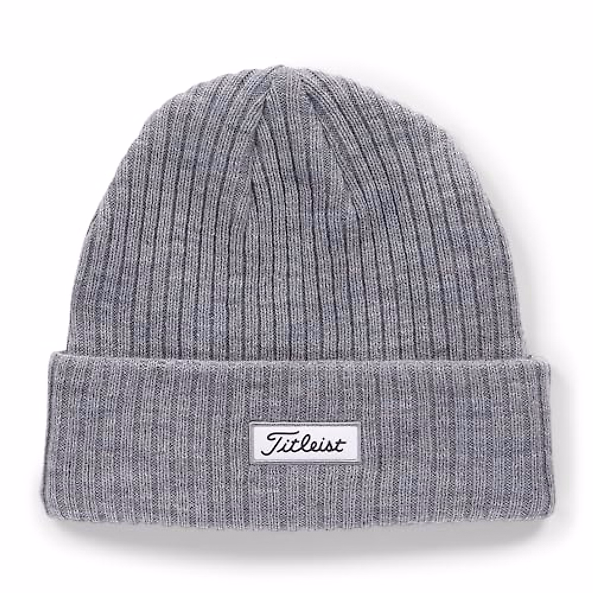 Titleist Men's Standard Cuff Knit Hat, Heather Gray, One Size