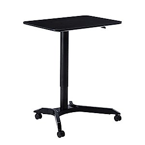 Lectern Podium Stand,Lectern Podium Stand,Standing Desk Laptop Stand Cart Mobile Height-Adjustable Sit to Stand Office Desk Podium Standing Table, Panel 71.5x50cm/C/Height 68/108cm