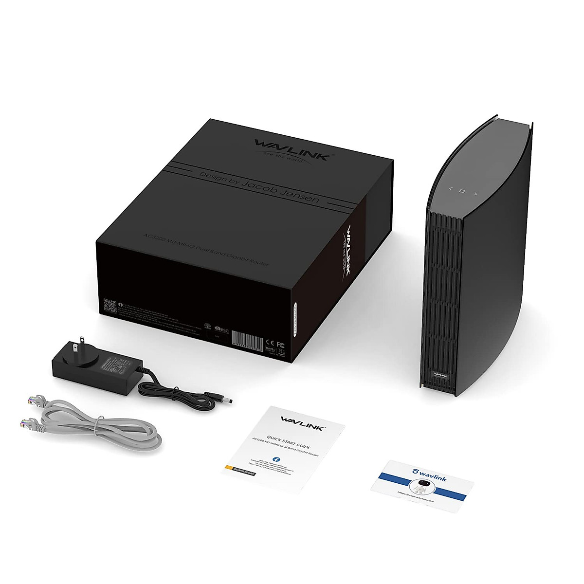 AC3200 Smart WiFi Router with LED Screen - Dual Band Gigabit Router for Home | Up to 2500 sq.ft Coverage & 100 Devices | 4 GB Ports & 1 USB | QoS, Parental Control, MU-MIMO