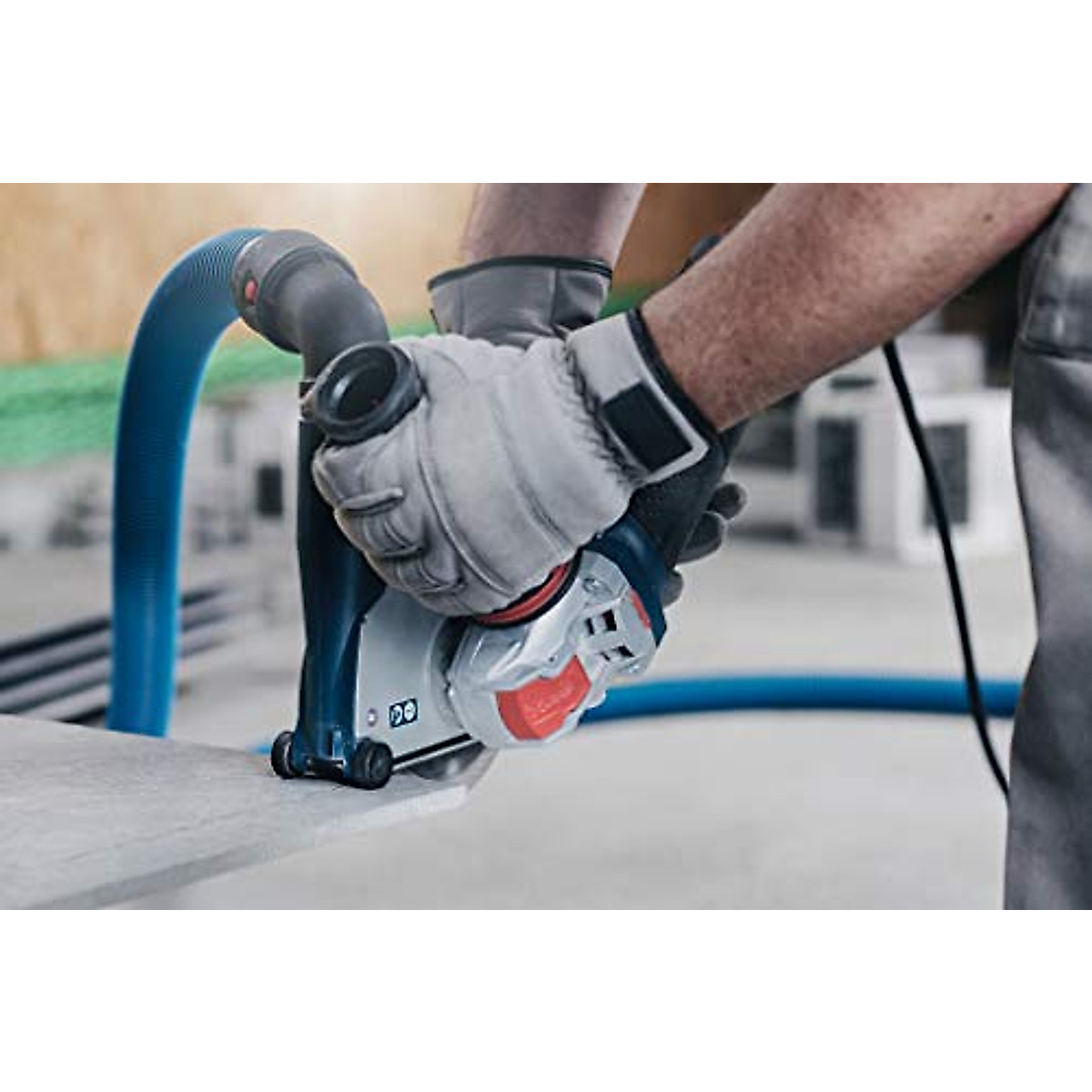 BOSCH DBX4543S 4-1/2 In. X-LOCK Continuous Rim Diamond Blade Compatible with 7/8 In. Arbor for Application in Ceramic Tile, Slate