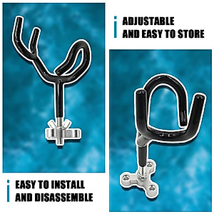 Sure Grip Steel Boat Rod Holder 20 Degree PVC Coated Steel Wire Fishing Pole Holder (4)